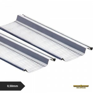 Perfil Leve Zincado Raiado 0,50mm - Resistência e Durabilidade