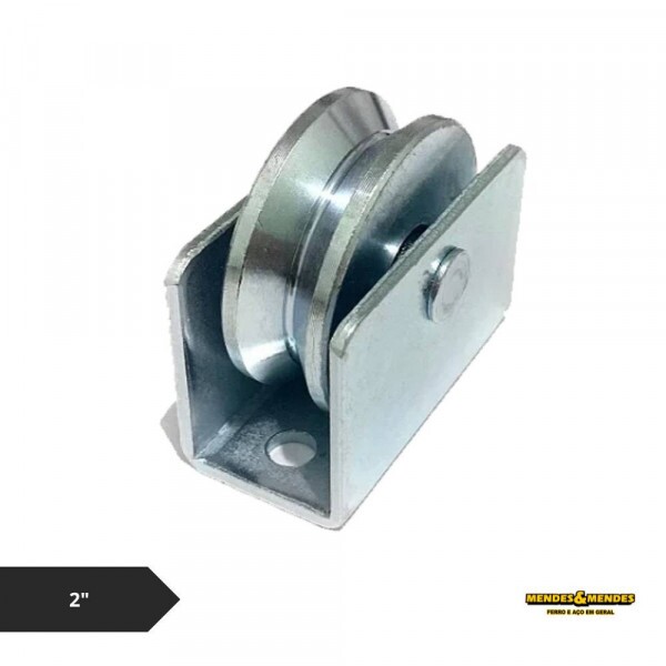 Roldana 2" V com Caixa | Qualidade e Resistência para Trilhos
