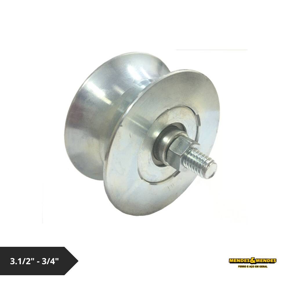 Roldana 3.1/2" para Tubo 3/4" | Desempenho e Resistência